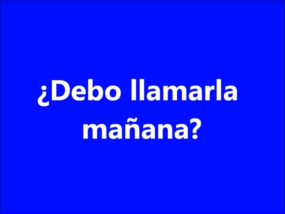 El verbo Llamar to call - YouTube