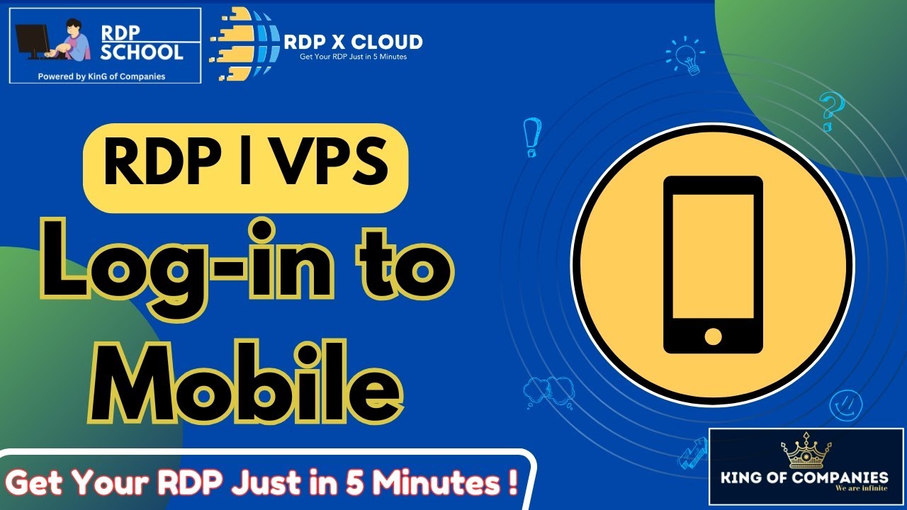 How to Access RDP/VPS on Mobile (Step-by-Step Guide) - YouTube