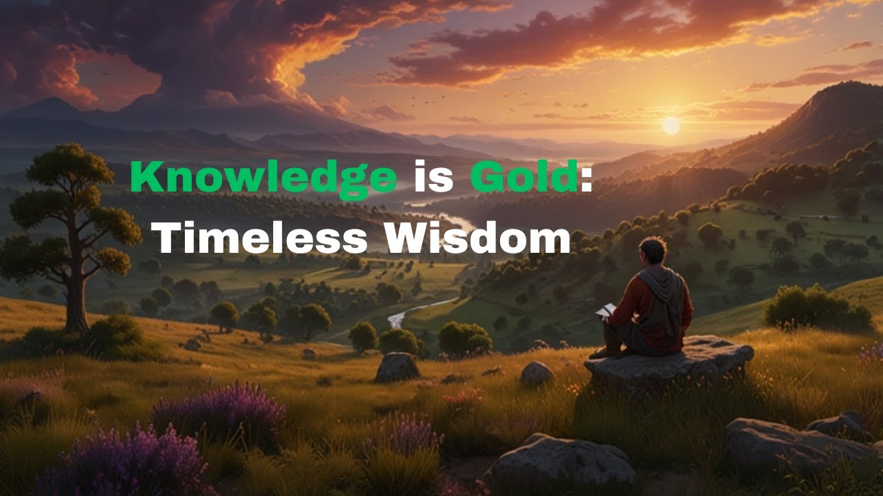 Knowledge is Gold Timeless Wisdom - YouTube