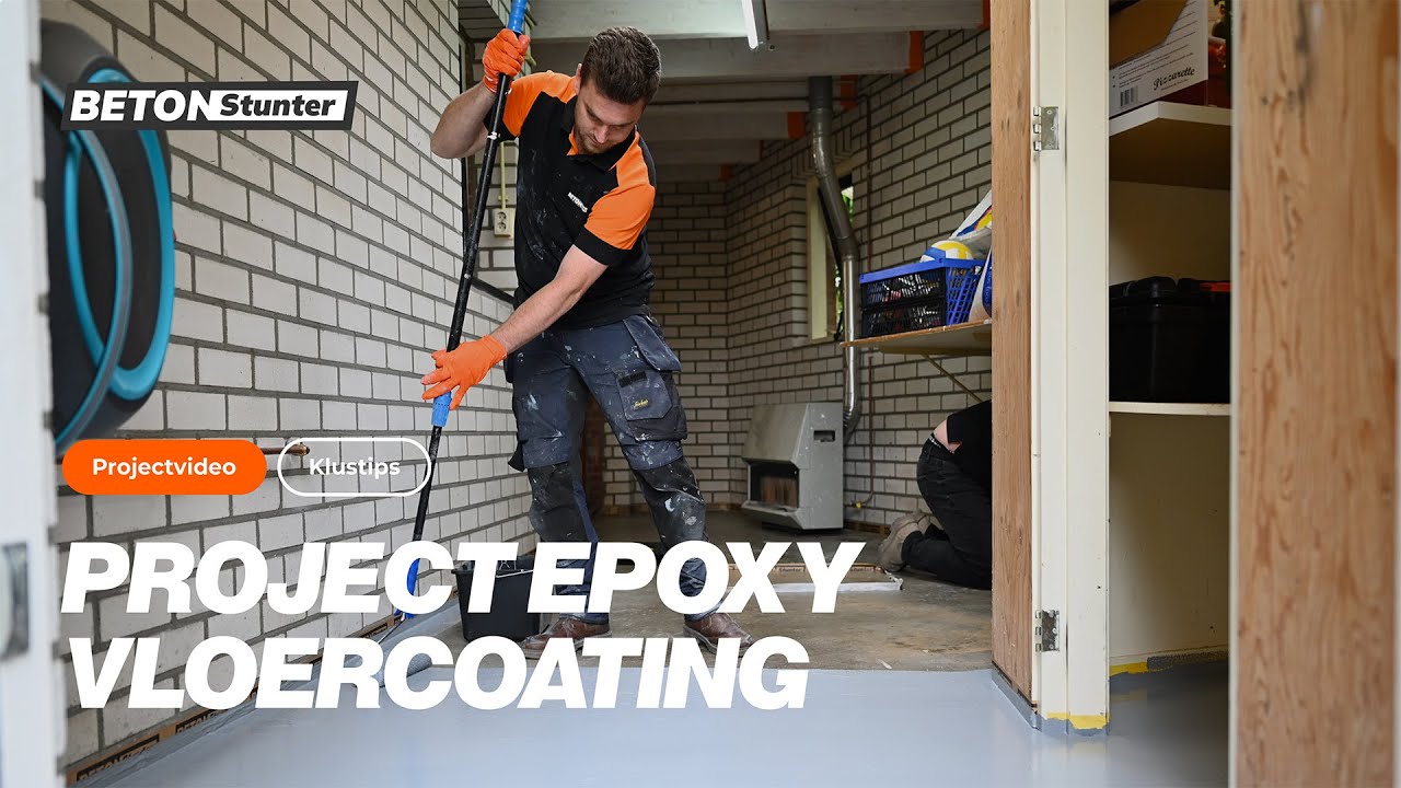 Epoxy Vloercoating | Projectvideo - Luttenberg | Telegrijs - RAL 7046 ...