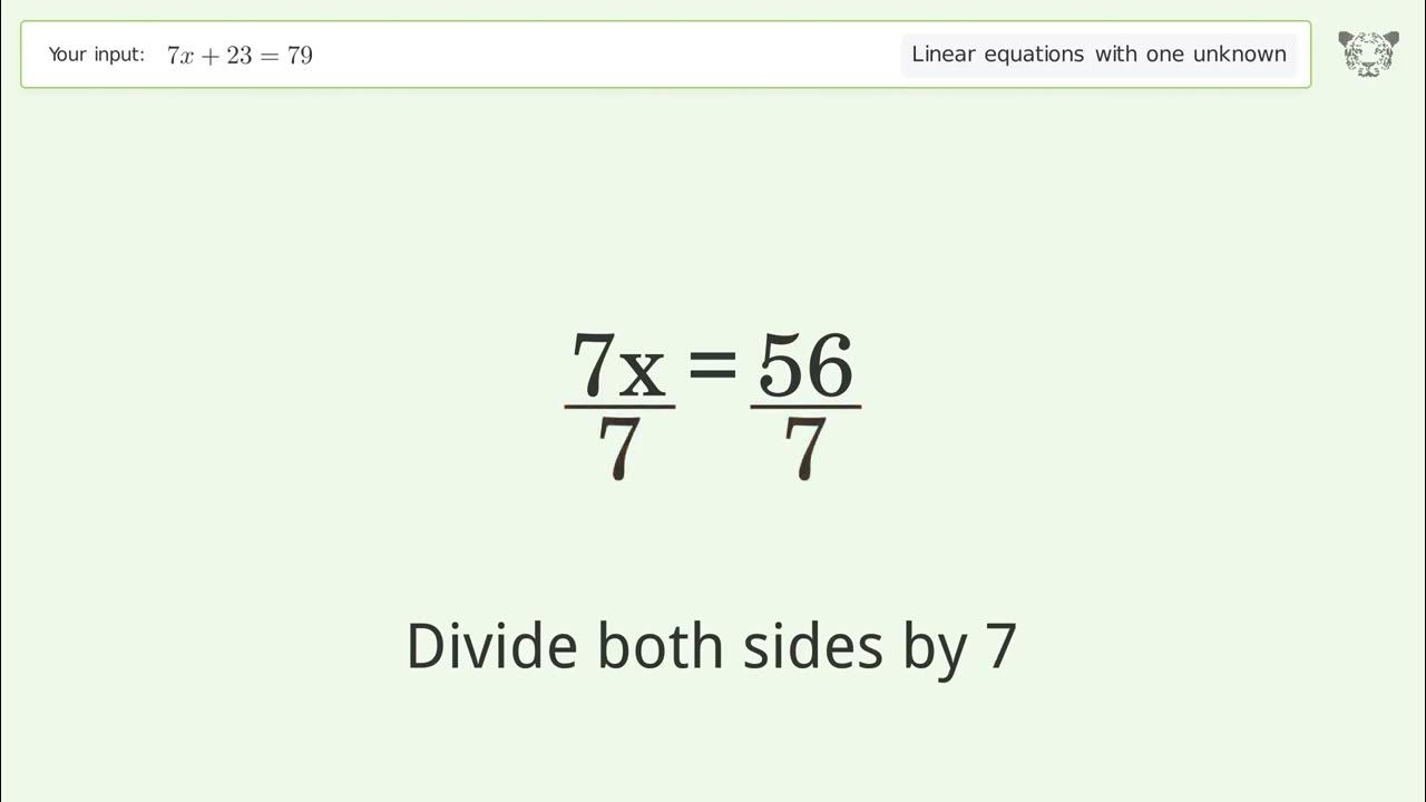 linear-equation-with-one-unknown-solve-7x-23-79-step-by-step-solution