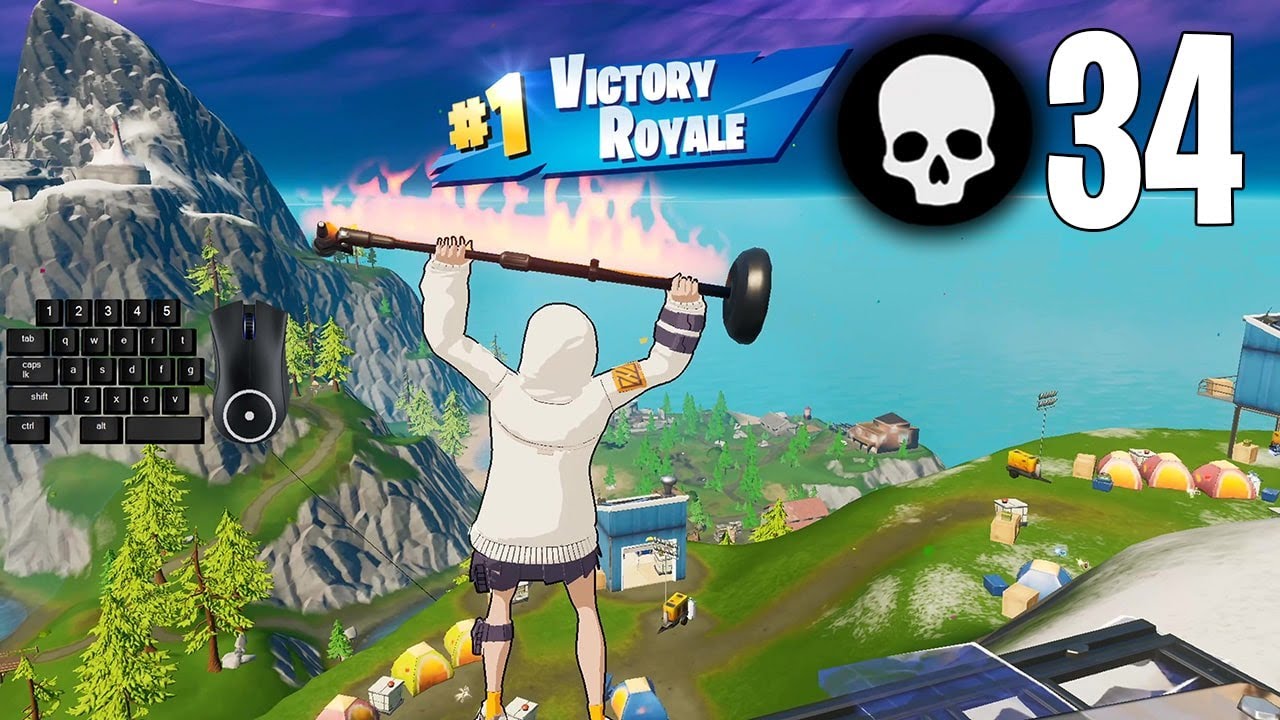 34 Elimination Duo Squad Win ft. SENSEI | Full Game (Fortnite PC ...