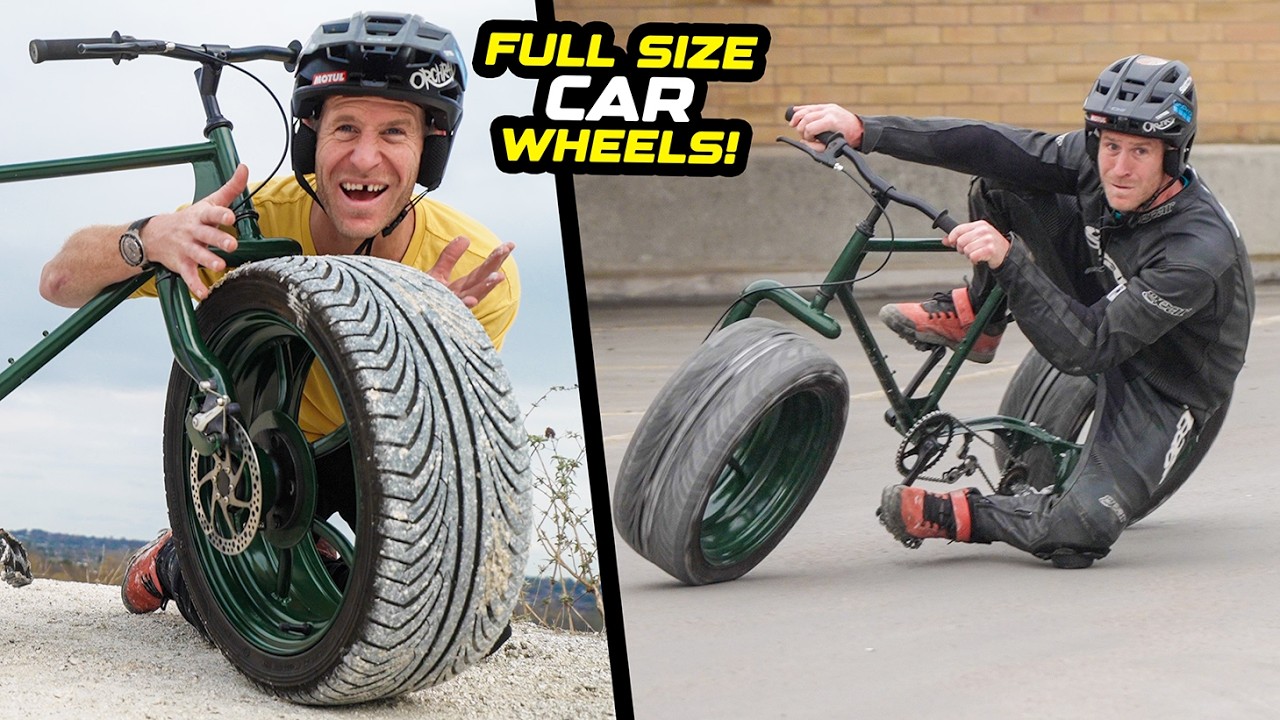 THIS CRAZY MODIFIED BIKE HAS CAR WHEELS - SUPERBIKE STYLE UNLOCKED ...