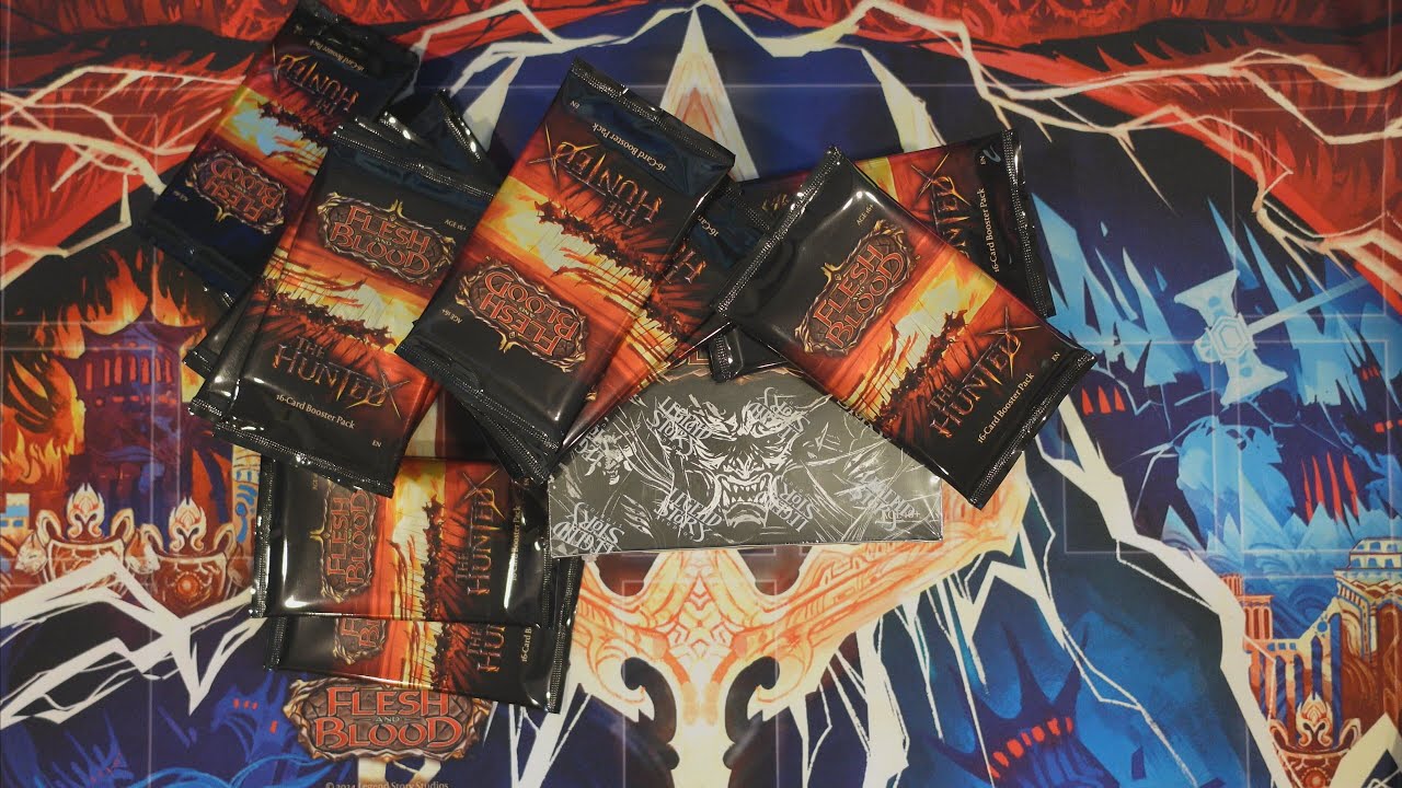 One Random lose box with extra packs The Hunted X - YouTube