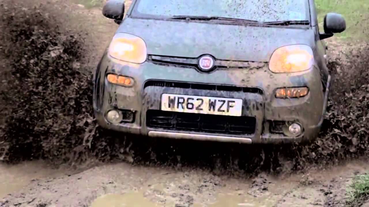 Fiat Panda 4x4 at Robin Hoods Bay Off Road Test Track - YouTube