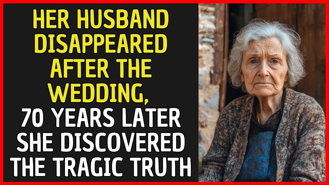 Her husband disappeared after the wedding. seventy years later, she ...
