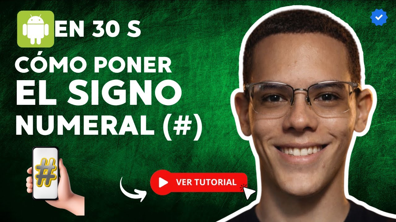 Cómo Poner el SIGNO NUMERAL (#) o HASHTAG en tu TECLADO en 30 S - YouTube