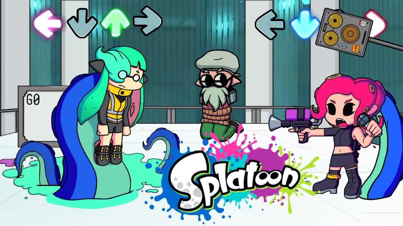Friday Night Funkin' "Expurgation" but with Splatoon Characters [FNF x ...