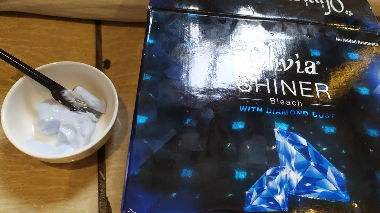 Olivia Skin Lightening Shiner Bleach 362g With Diamond Dust Review and ...