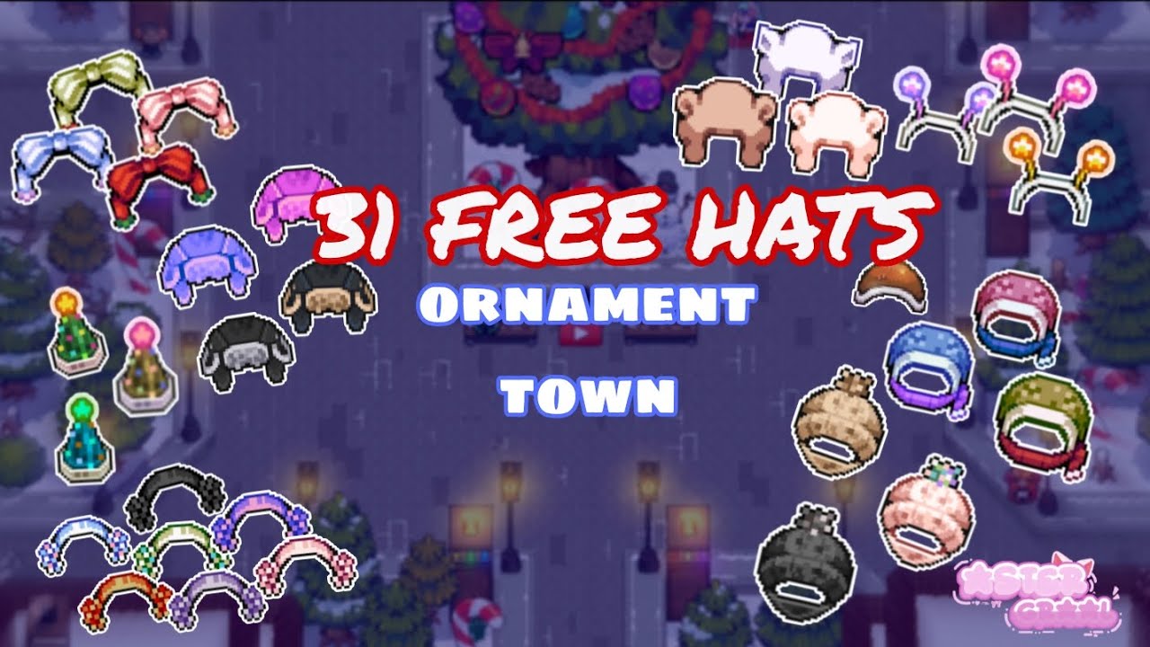Graal Era - New Free Hats! |New Ornament town Shops!2025 - YouTube
