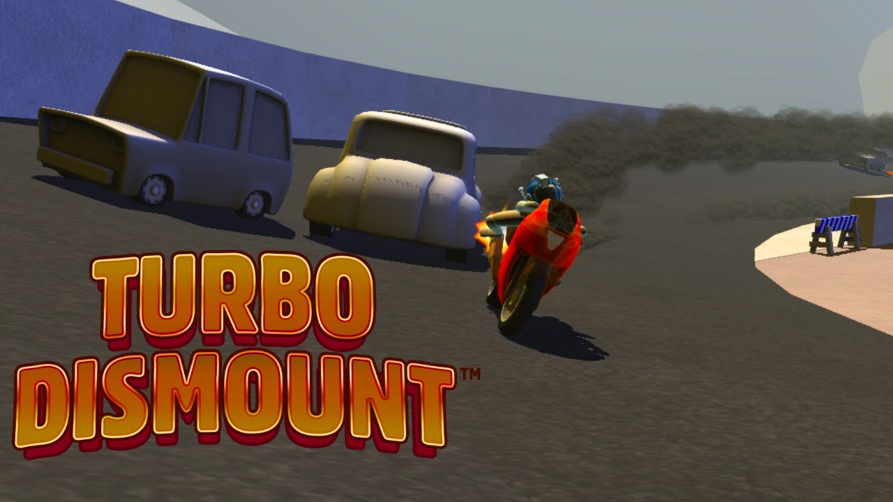 DESTRUCTION ON THE RACEWAY! Turbo Dismount - YouTube