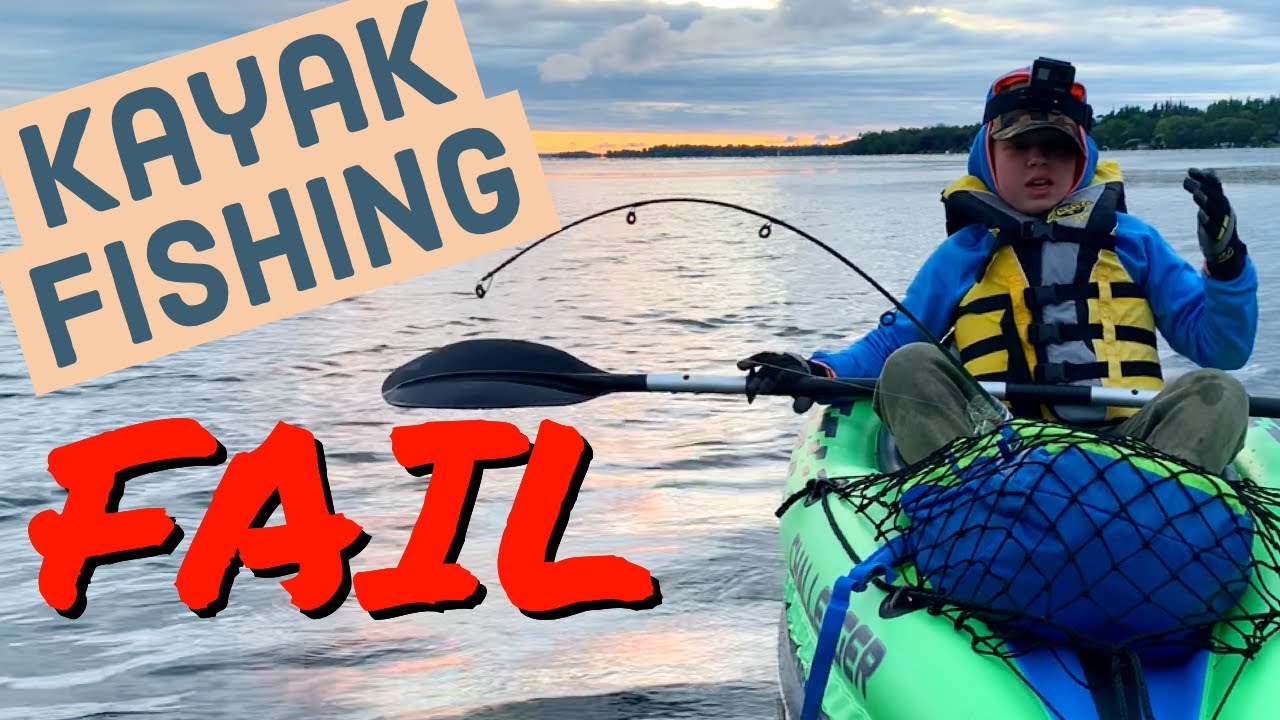 FIRST KAYAK FISHING ATTEMPT!! - YouTube