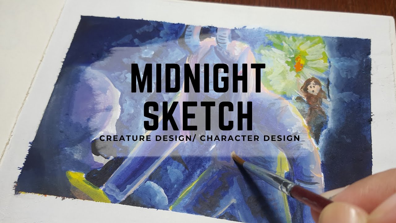 Midnight Sketch: [ Creature Design / Character Design ] D&D | Draw with ...