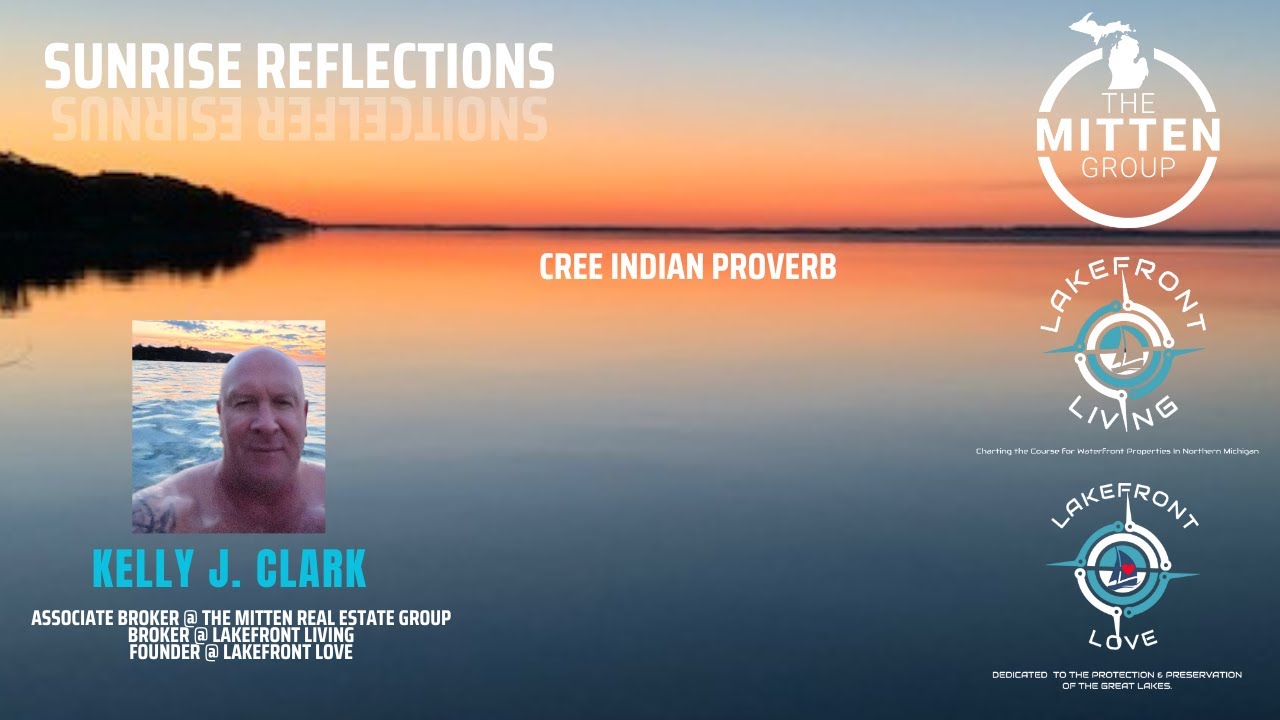 Sunrise Reflections - Cree Indian Proverb - YouTube