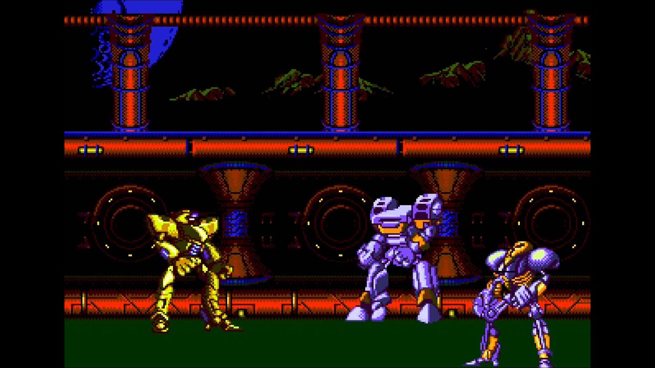 Cyborg Justice - Sega Genesis - Intro - 60fps - HD - YouTube