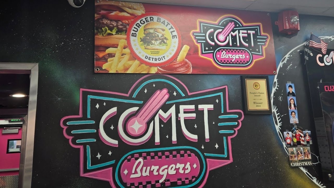 Comet Burger Royal Oak, Michigan- Coney Bros Episode 114 #hotdog # ...