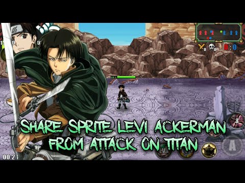 Sprite levi ackerman | Naruto Senki | [Download] - YouTube