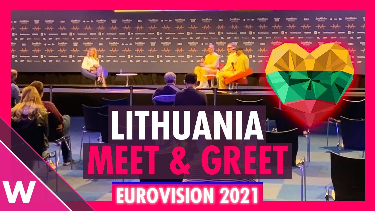 Lithuania Press Conference: The Roop "Discoteque" @ Eurovision 2021 ...