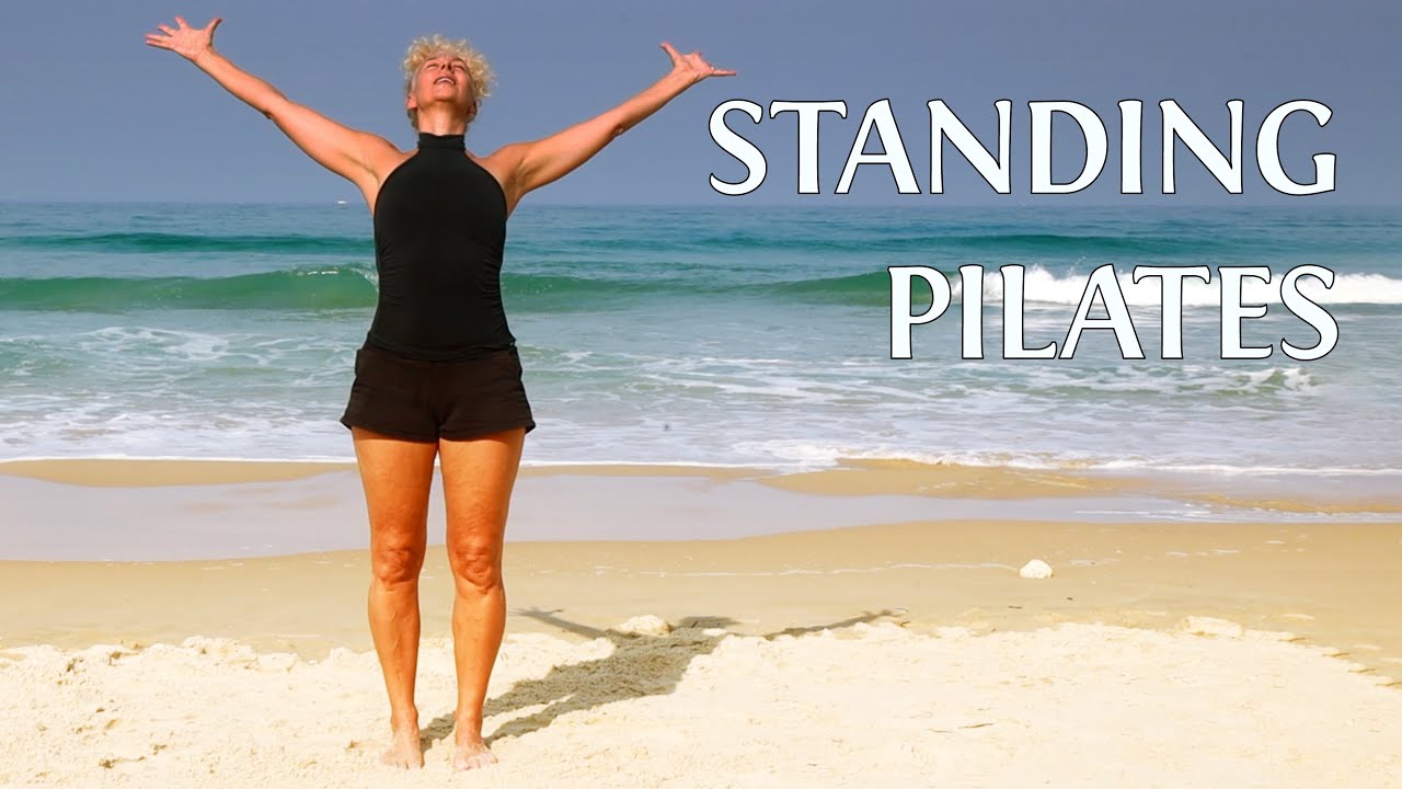 Standing Pilates - No Mat Needed - YouTube