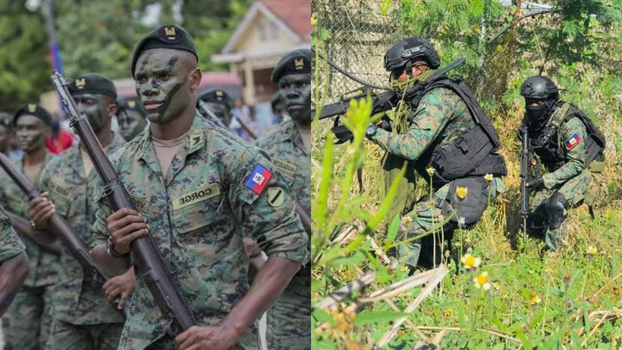 L Armée D Haiti Anvayi Izo Anpil bandi tonba - YouTube