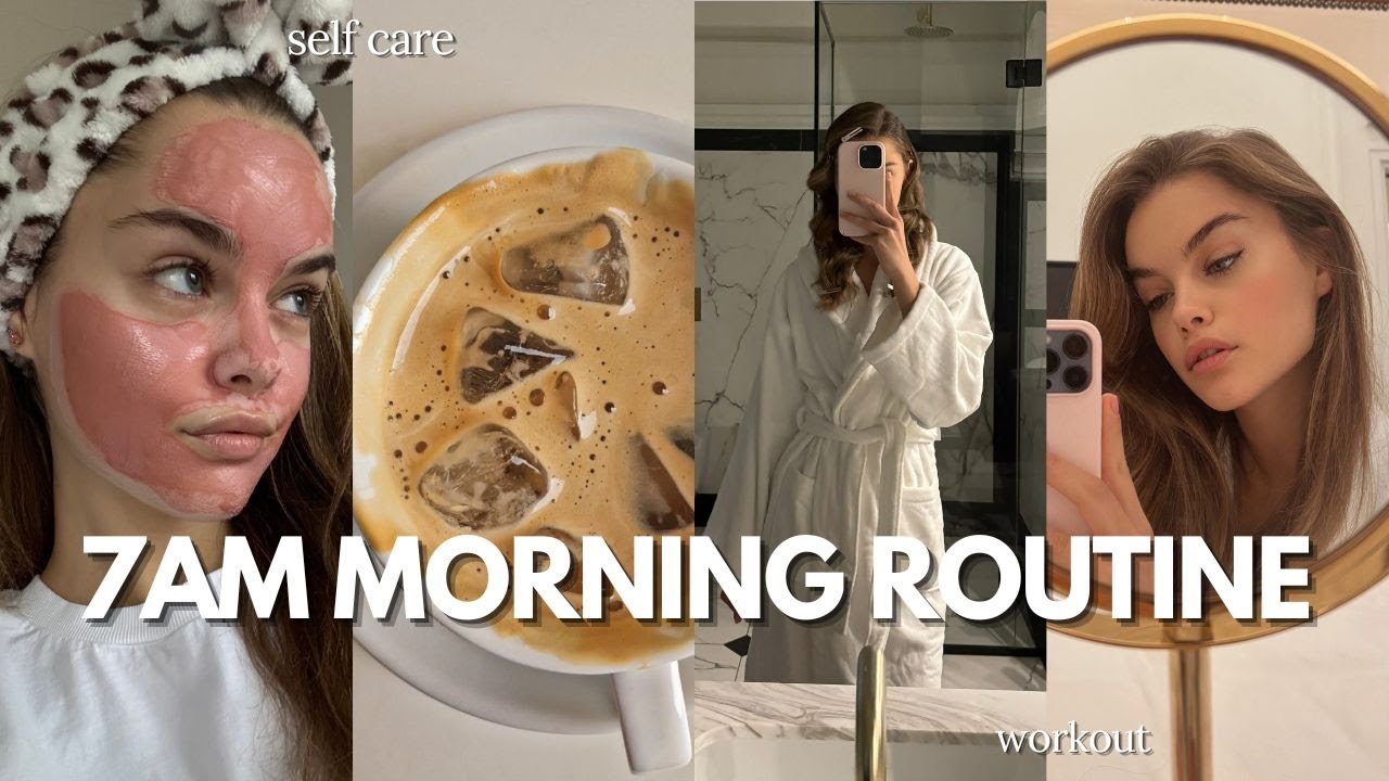 *realistic* 7AM morning routine productive habits, resetting & self ...