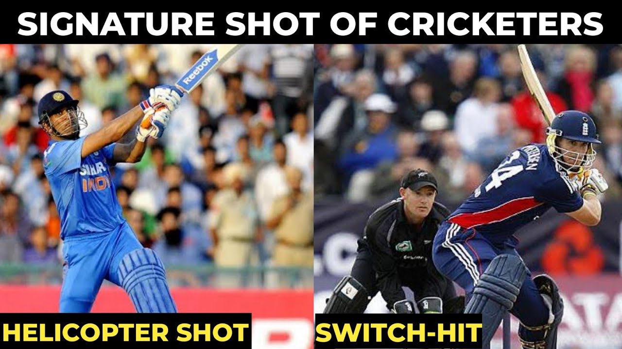 Top 7 signature shots of cricketers (part-1) || ft.dhoni,kohli, Sachin ...