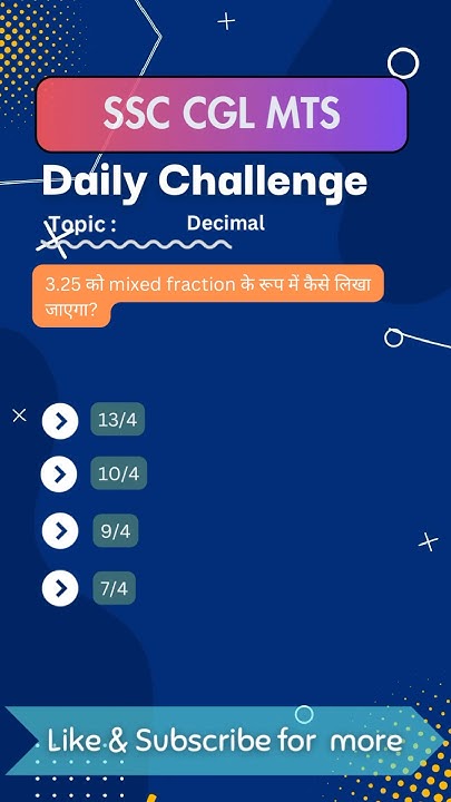 📚 Daily math challenge #exampreparation #sscresult2024 #ssccgl2024 ...
