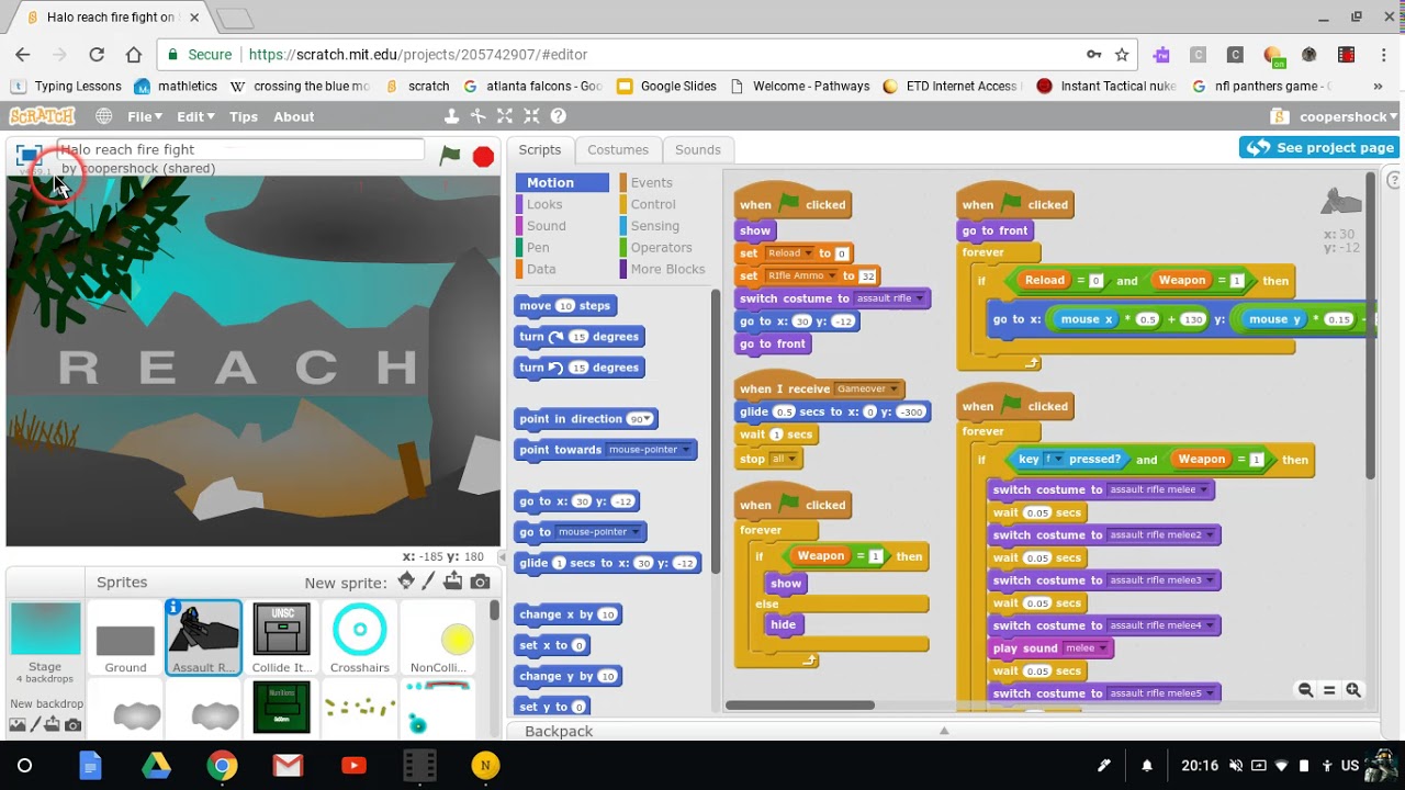 how to make halo on scratch - YouTube