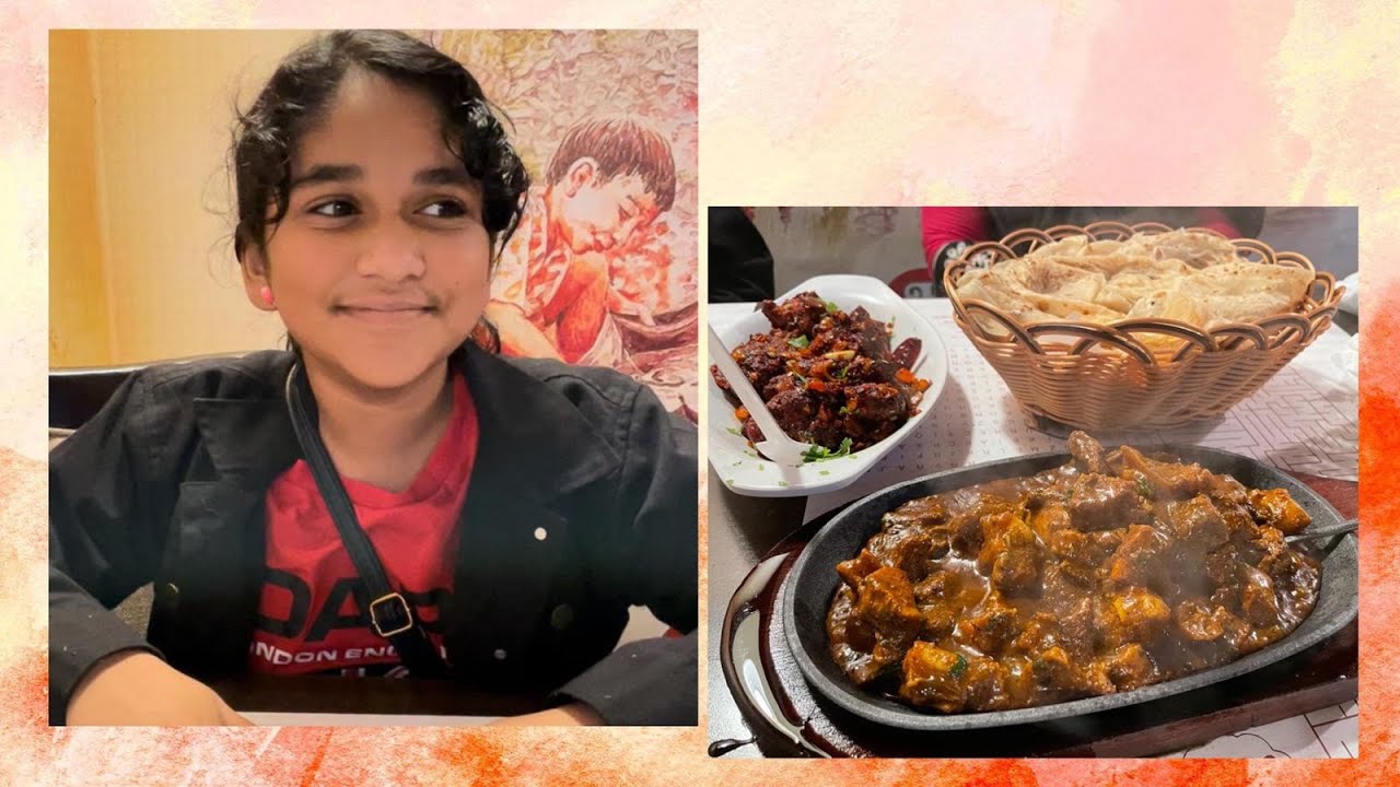 Dinner at Kismath Restaurant, Abu Dhabi - Beef Sizzler - YouTube