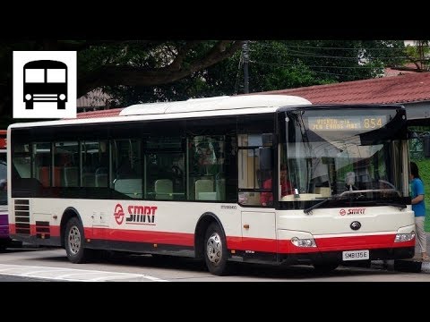 Yutong ZK6126 (SMB135E) - SMRT Buses Service 854 (Part Four) - YouTube