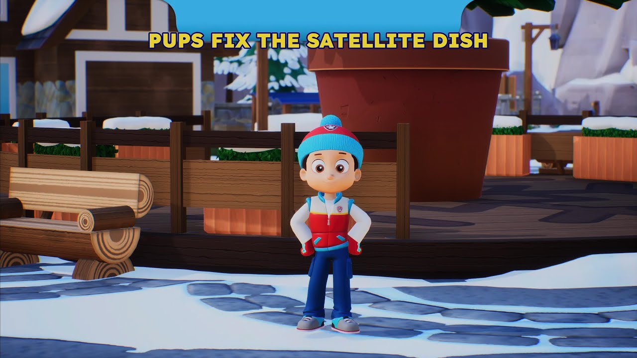 PAW PATROL WORLD | Walkthrough Playthrough Pups Fix The Satellite Dish ...