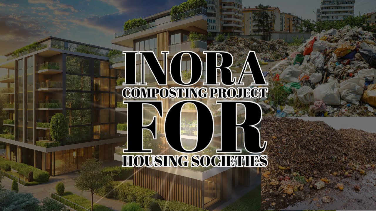 Inora Composting Project for Housing Societies #compostbin #compost # ...