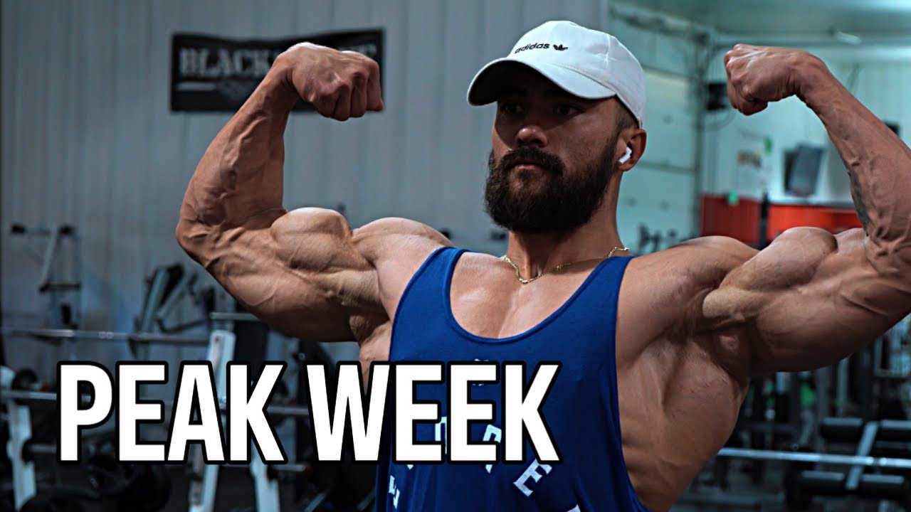PEAK WEEK | 4 DAYS OUT | BACK WORKOUT - YouTube