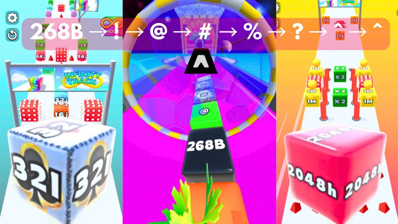 Jelly Run 2048, Jelly Tube Run, Infinity Play | Satisfying Ball Games ...