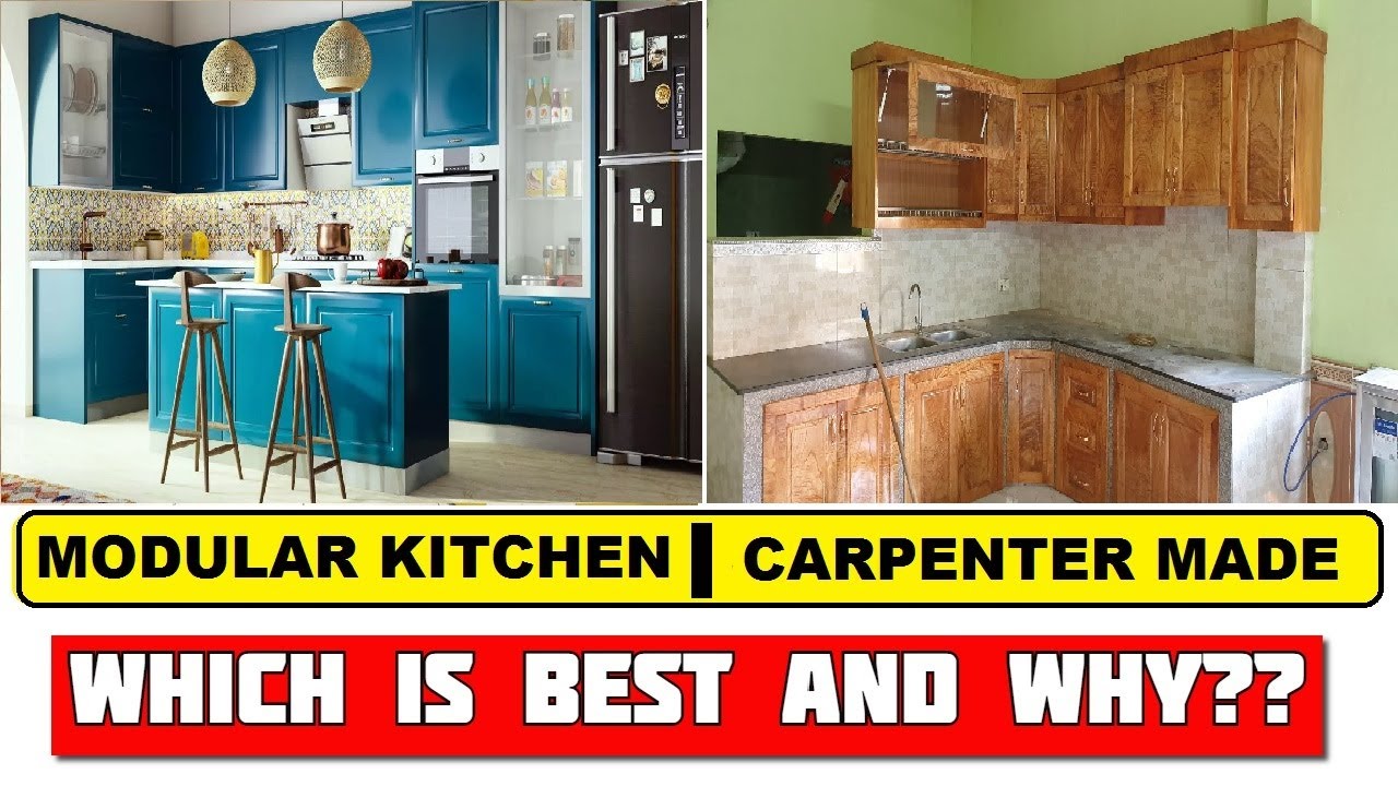 Modular Kitchen and Carpenter Made Kitchen - Which is Best and Why ...