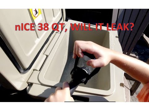 nICE 38 qt Roto Cooler Bj's, Will it Leak?