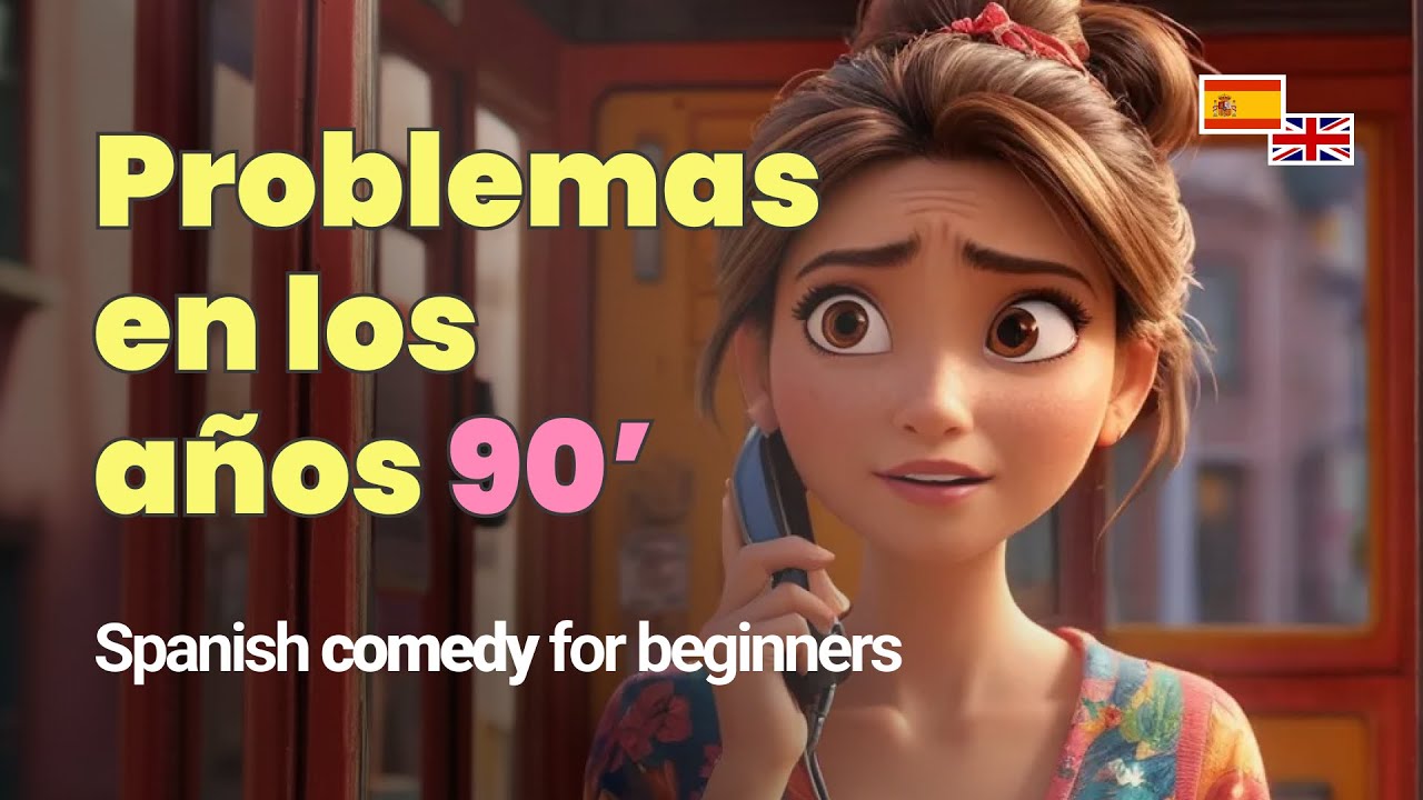 Learn Spanish with Fun 90s Dialogue | Spanish for Beginners | B1 - B2 💬 ...