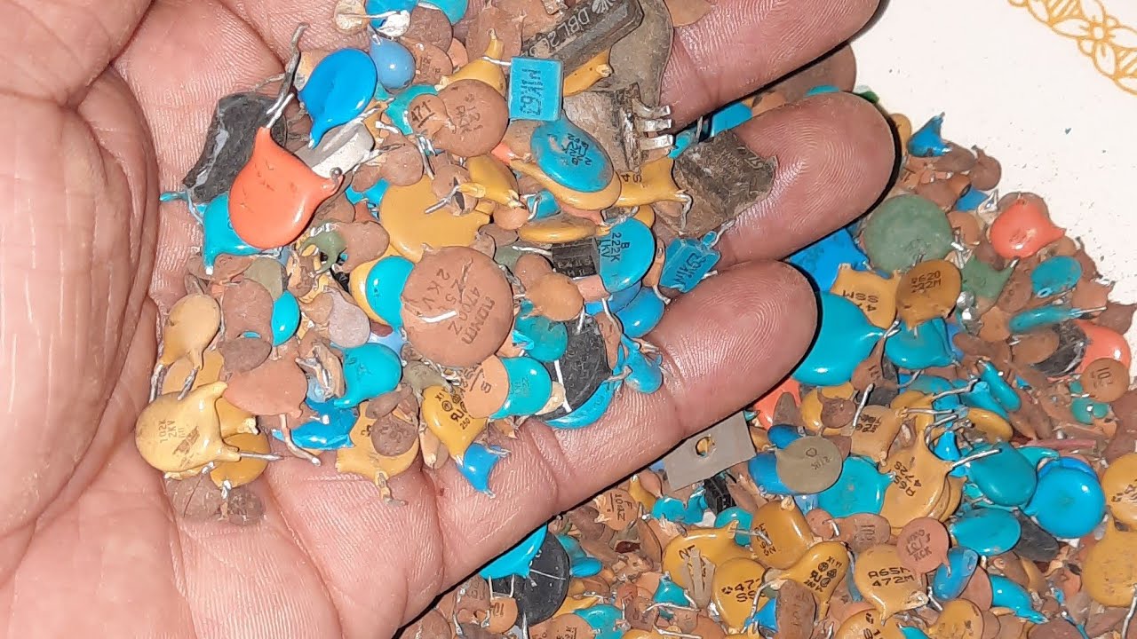 👨🏽‍🔬⚗️Como fazer a triagem dos capacitores para extração de metais ...