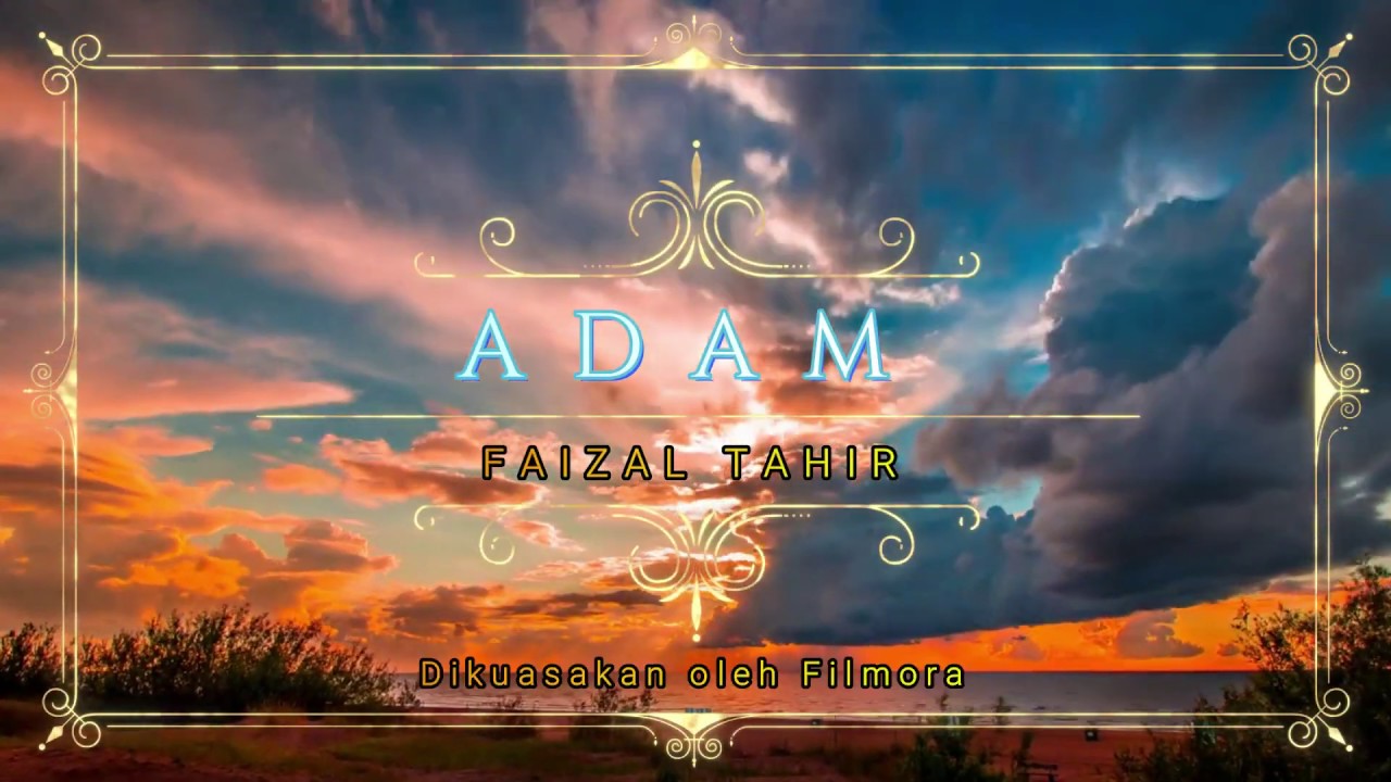 ADAM | FAIZAL TAHIR - YouTube