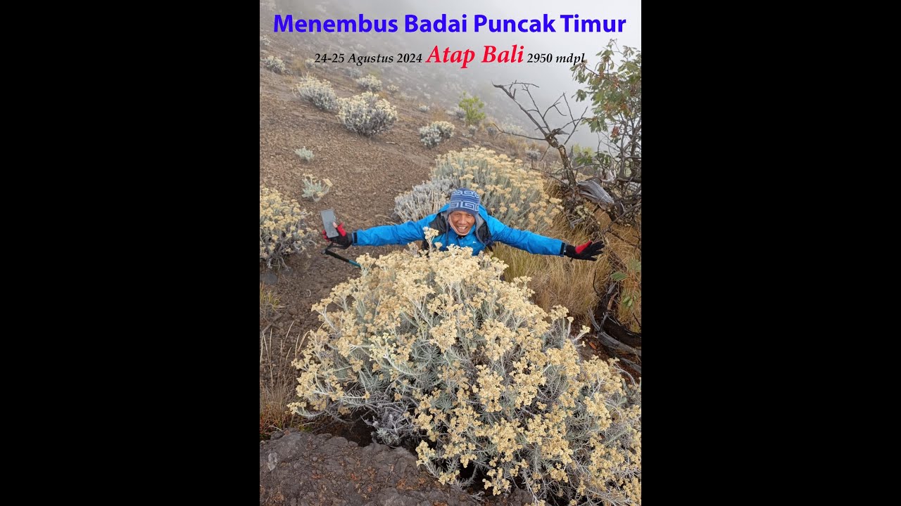 Menembus Badai Puncak Timur Atap Bali - YouTube