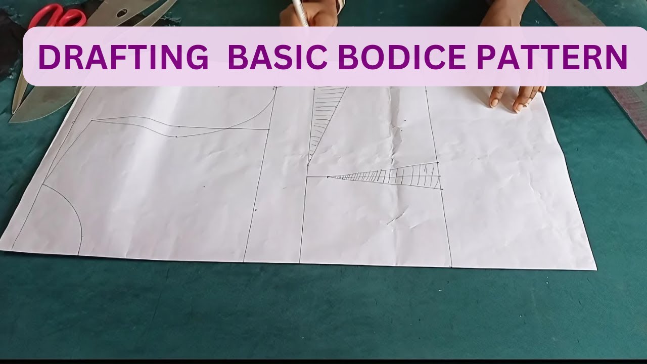 Sewing Made Simple: Updated Bodice Block Drafting Tutorial for Beginners! - YouTube