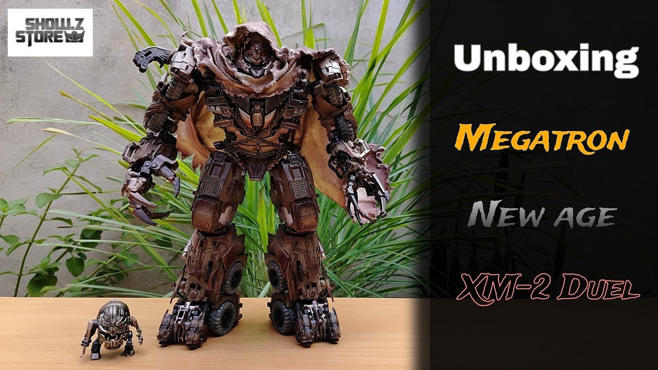 UNBOXING MEGATRON Duel Newage XM-2 Transformers DOTM - YouTube
