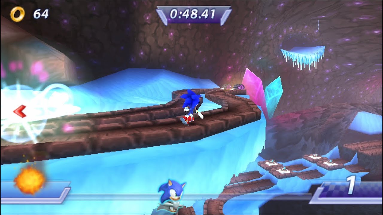 Sonic Rivals: Crystal Mountain Zone Act 2 [4K] - YouTube