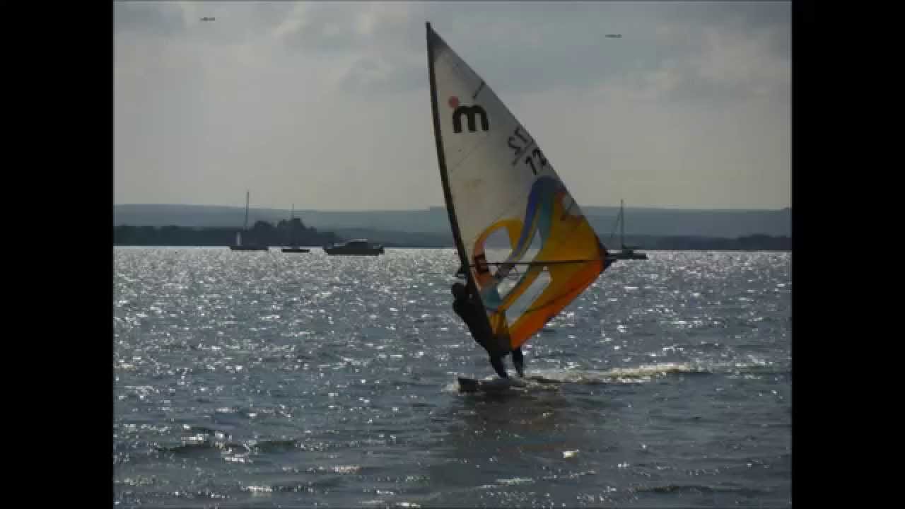 mistral 1982 race sail 1990 slalom - YouTube