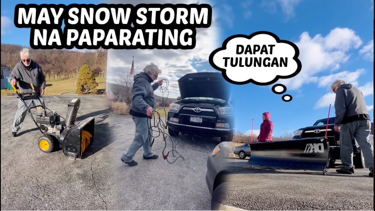 ALIGAGA KAMI DAHIL SA STORM NA YAN - Pinay sa Amerika - YouTube