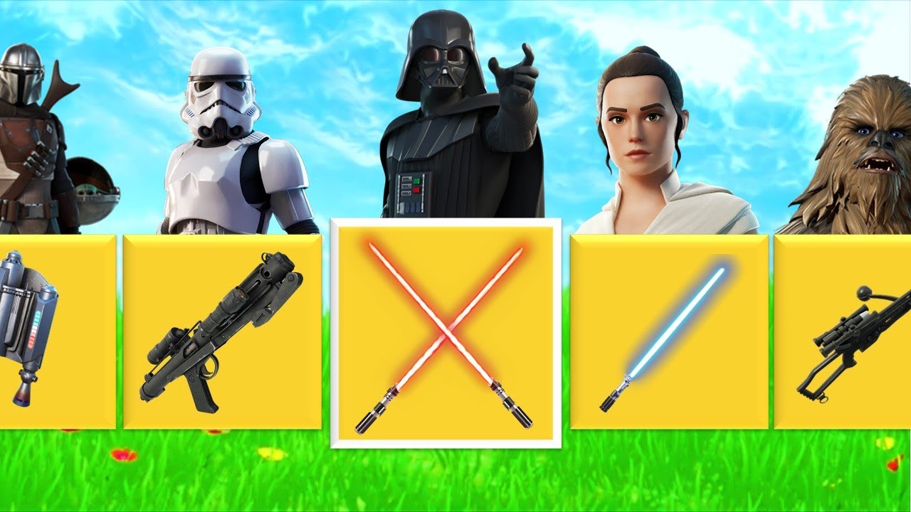 The Random Star Wars Skin Challenge! - YouTube