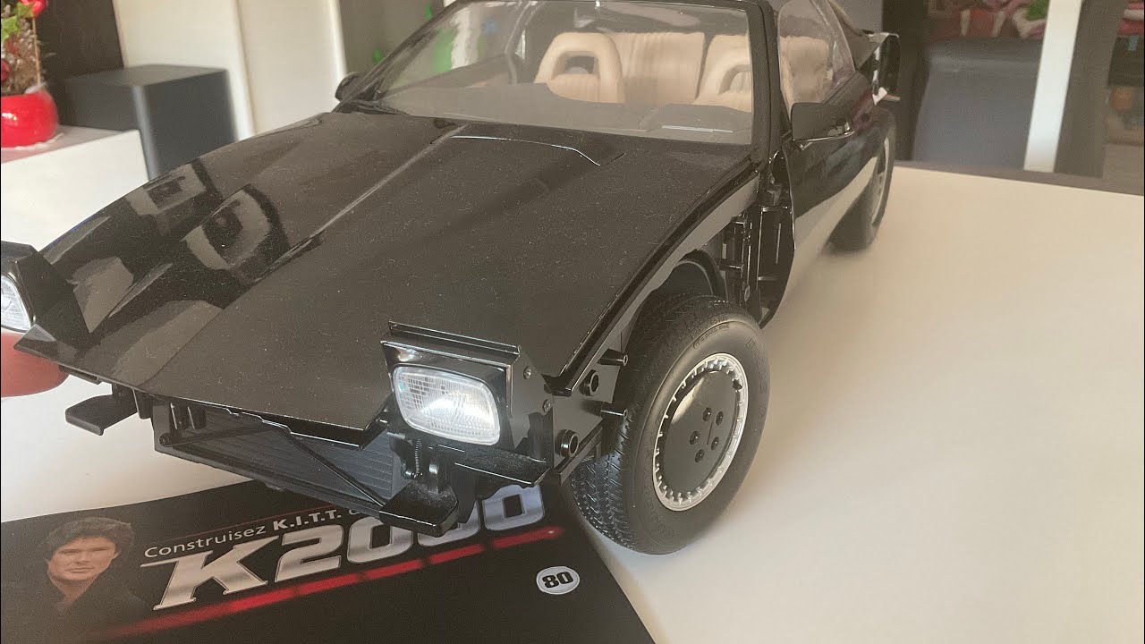 Construisez Kitt de K2000 épisode 80!! Les phares se lèvent, ou pas ...