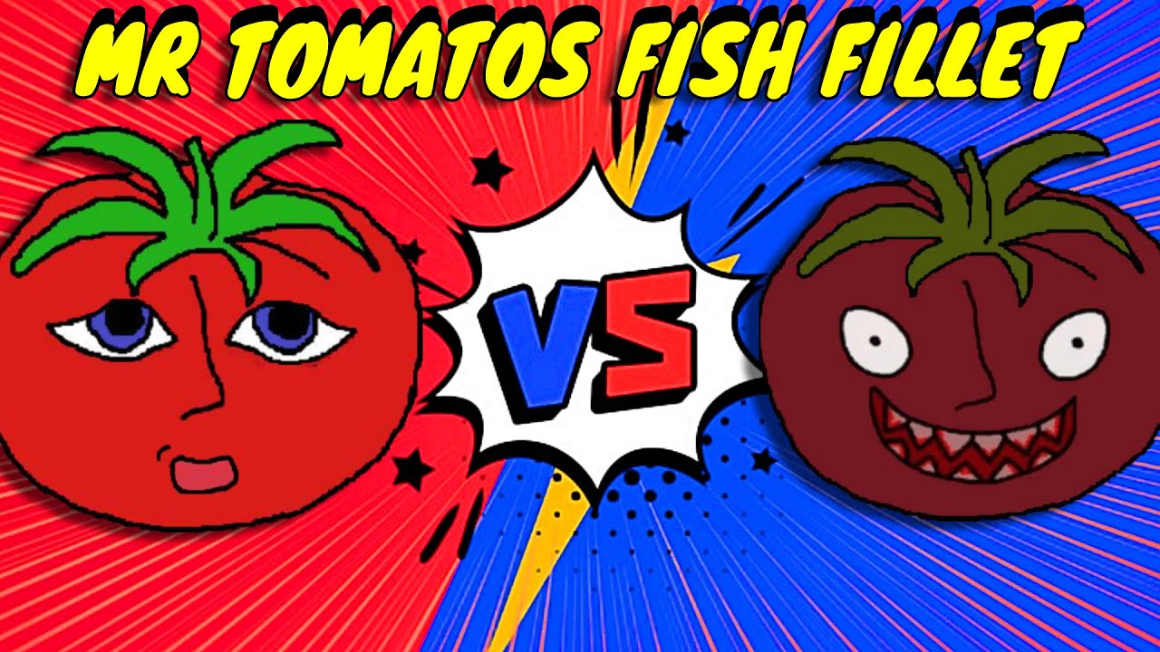 FNF MR TOMATOS FUNKIN FISH FILLET COVER #tomato #tomatoes - YouTube