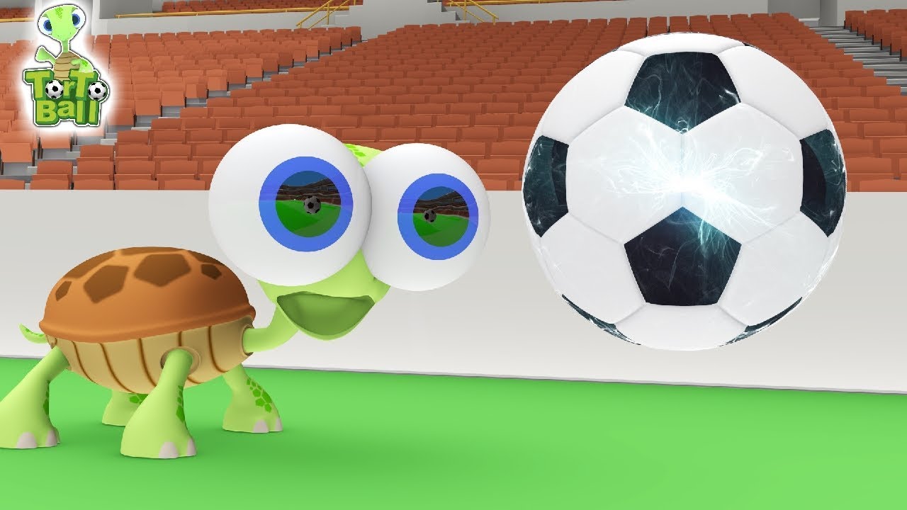 Soccer Balls Makes the Spirit of Turtles Play Football Fun For Children ...