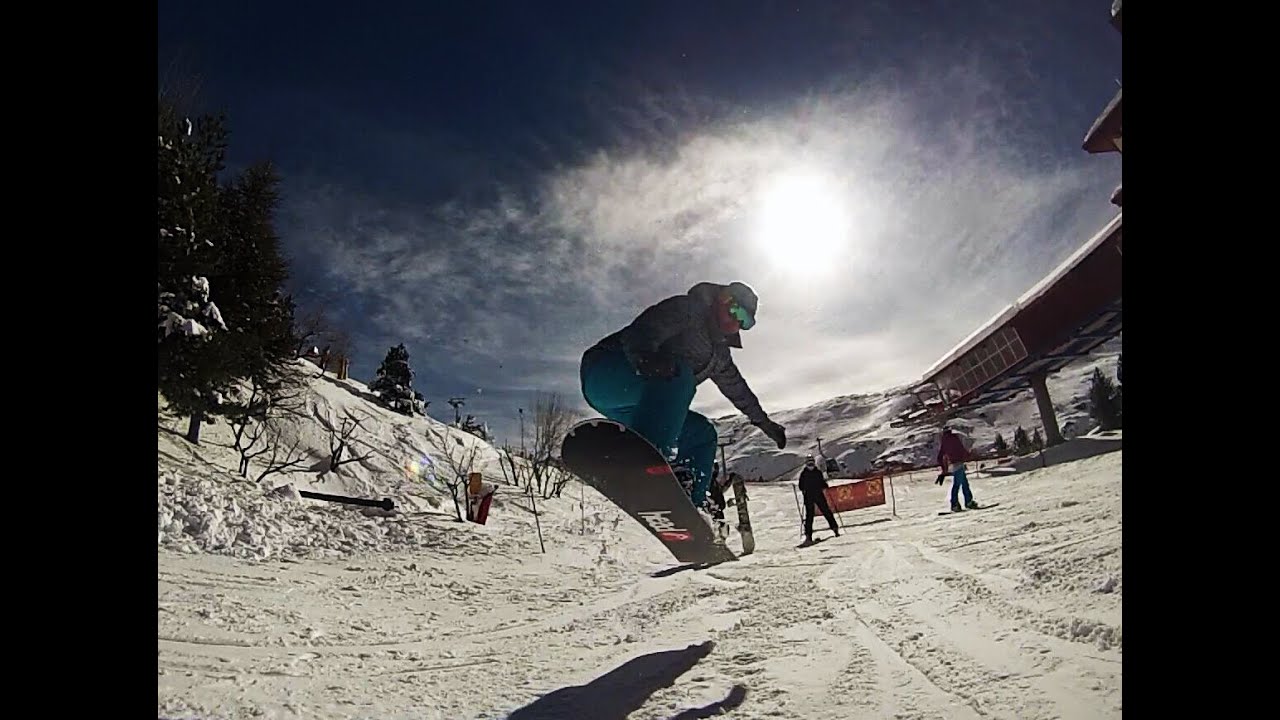 Snowboard Sierra Nevada Spain - YouTube